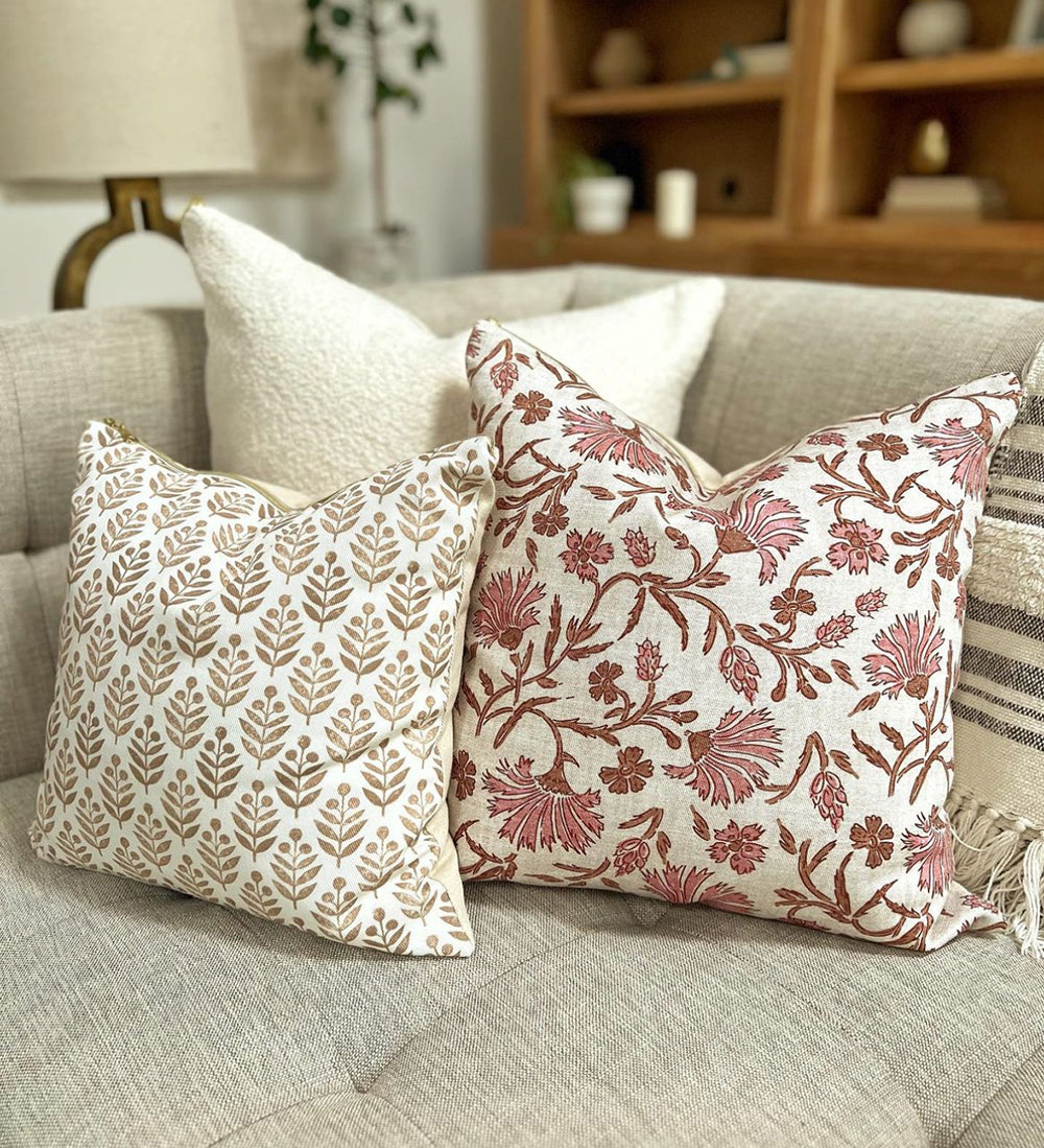 Staging, handmade luxury pillows, decor and design – Alme Design Co